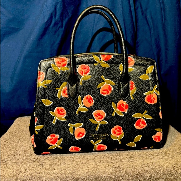 kate spade | Bags | Kate Spade Knott Ditsy Rose Medium Satchel | Poshmark